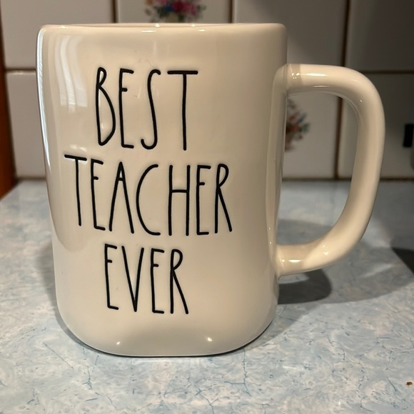 Dining | Rae Dunn Best Teacher Ever Mug | Poshmark